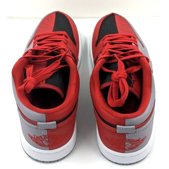 Nike | Shoes | New Nike Air Jordan Low Se Split Gym Red Cement Grey ...